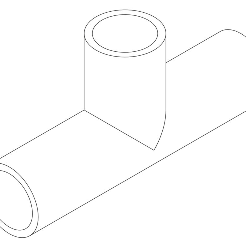 T-kobling for Twinkitløsning, DI/SDI | ABK-Qviller