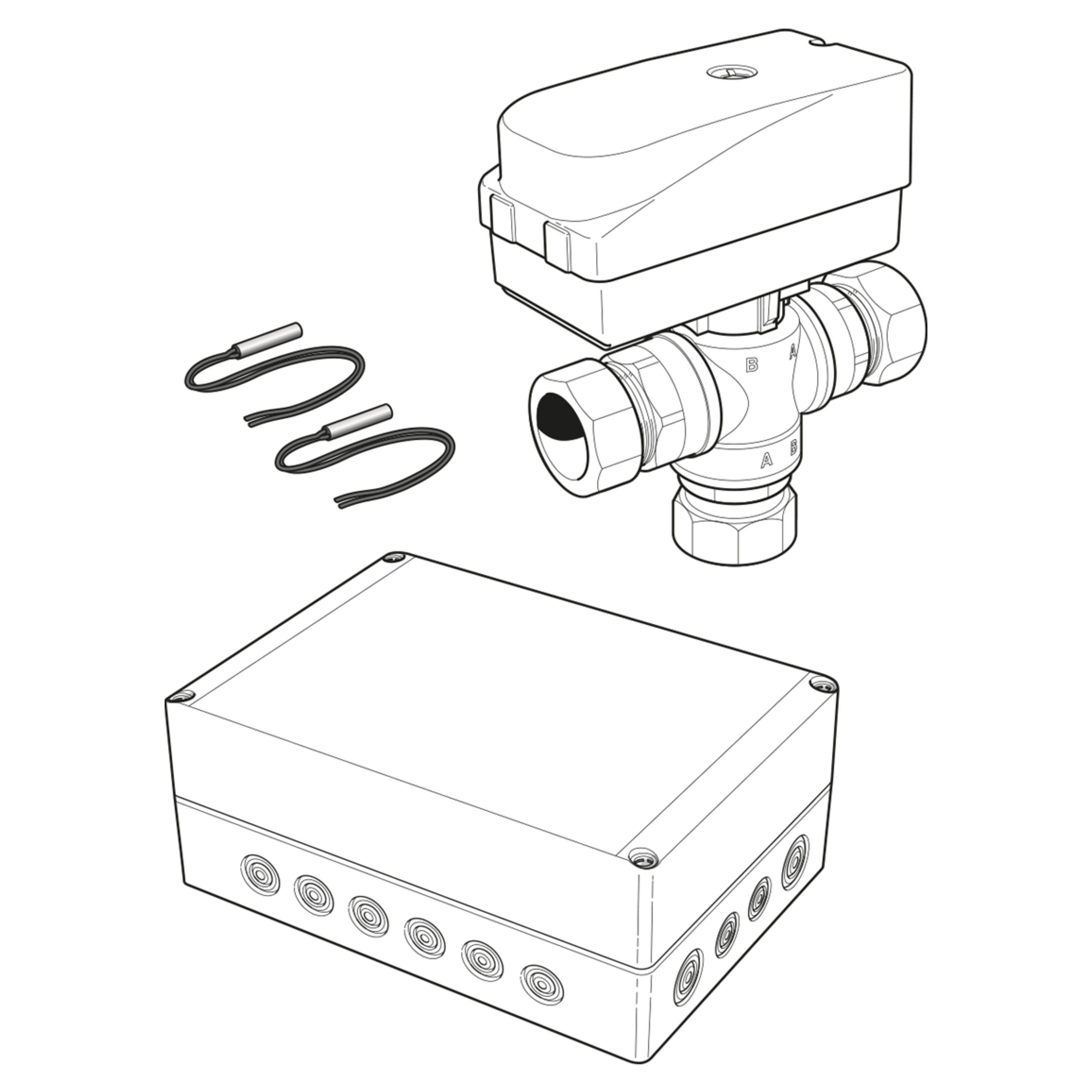 POOL 40 styring for bassengoppvarming | ABK-Qviller