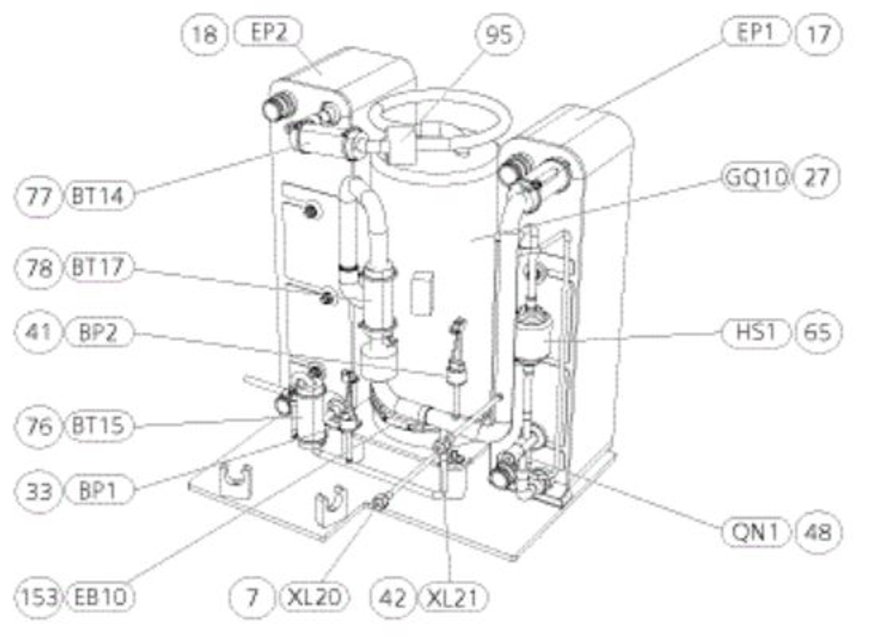 NIBE F1145 EM, væske-vann varmepumpe | ABK-Qviller