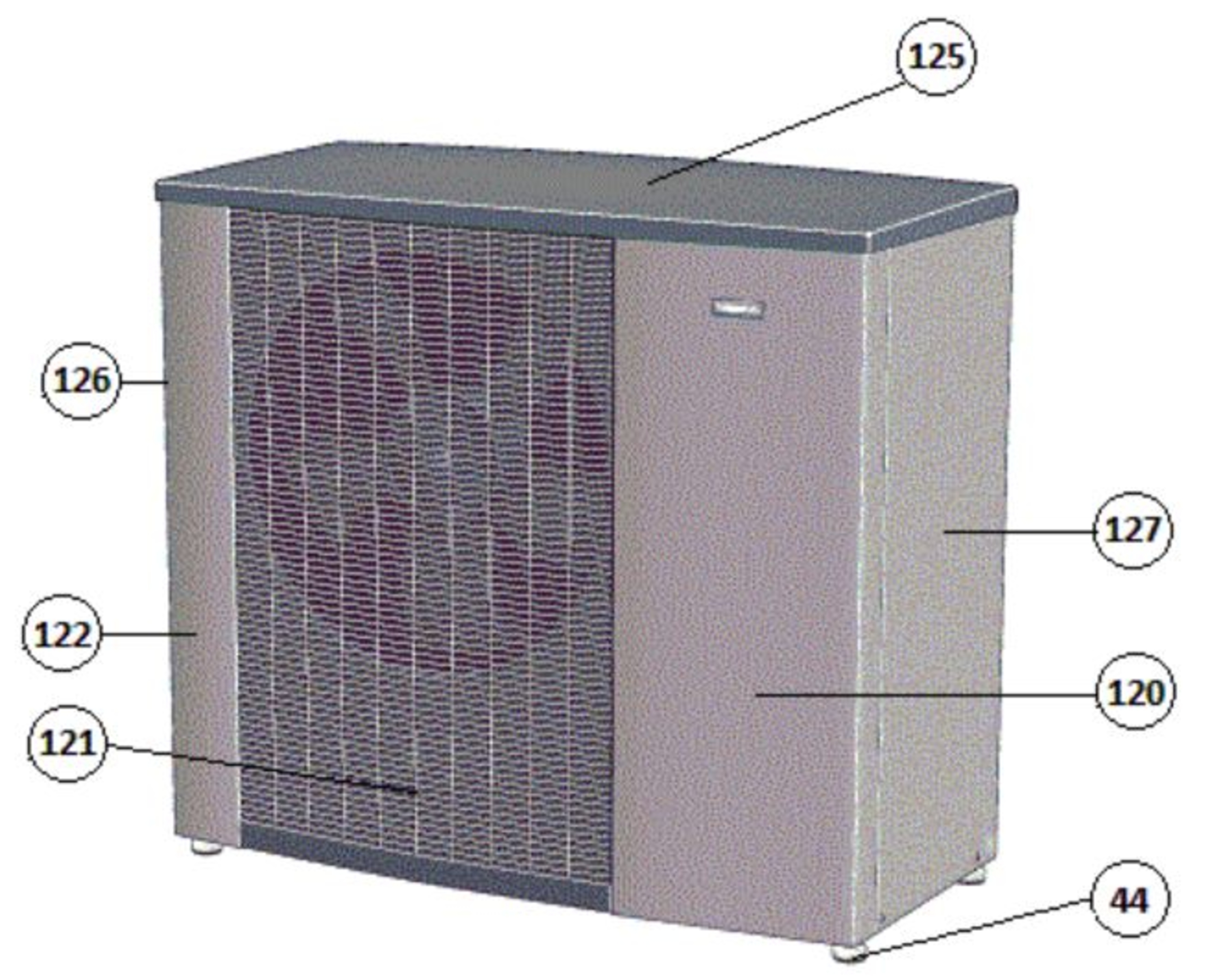 Luft-vann varmepumpe monoblokk NIBE F2120 | ABK-Qviller