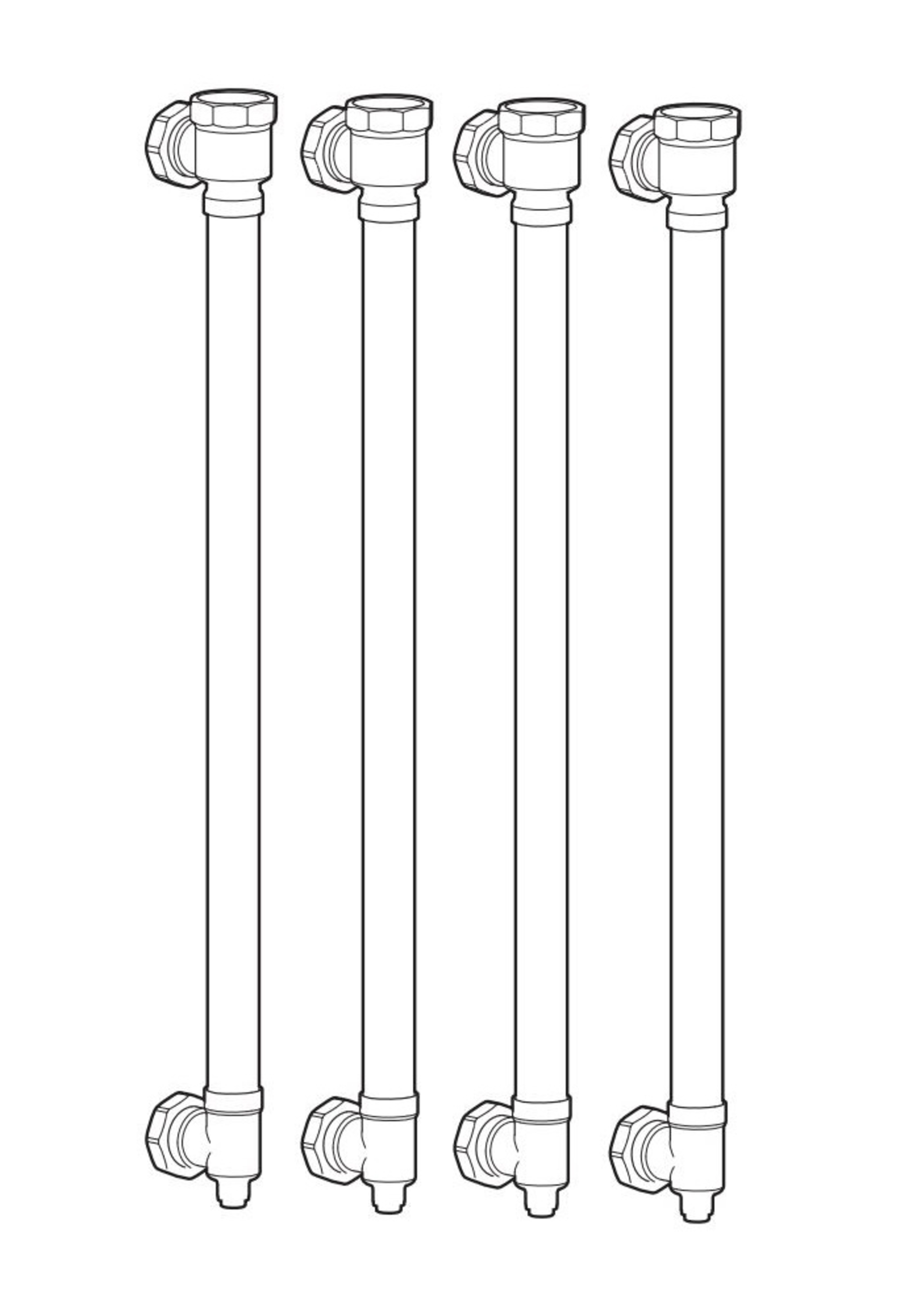 Koblingssett FMS 25 for kompressormoduler i NIBE F1345/F1355 | ABK-Qviller