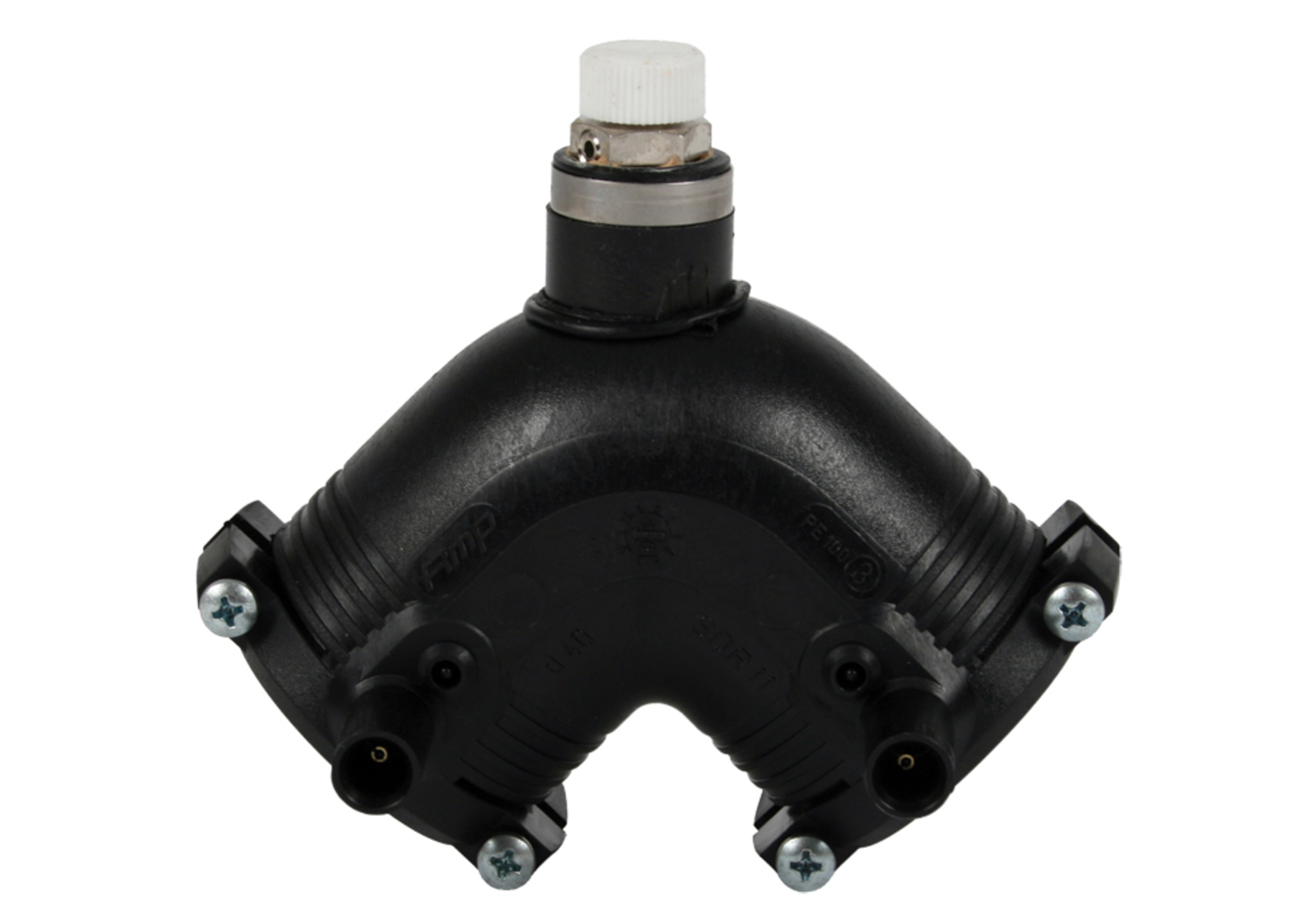 El-sveisebend m/ festeskruer, 40 mm 90° m/ lufting - Rollmaplast | ABK ...