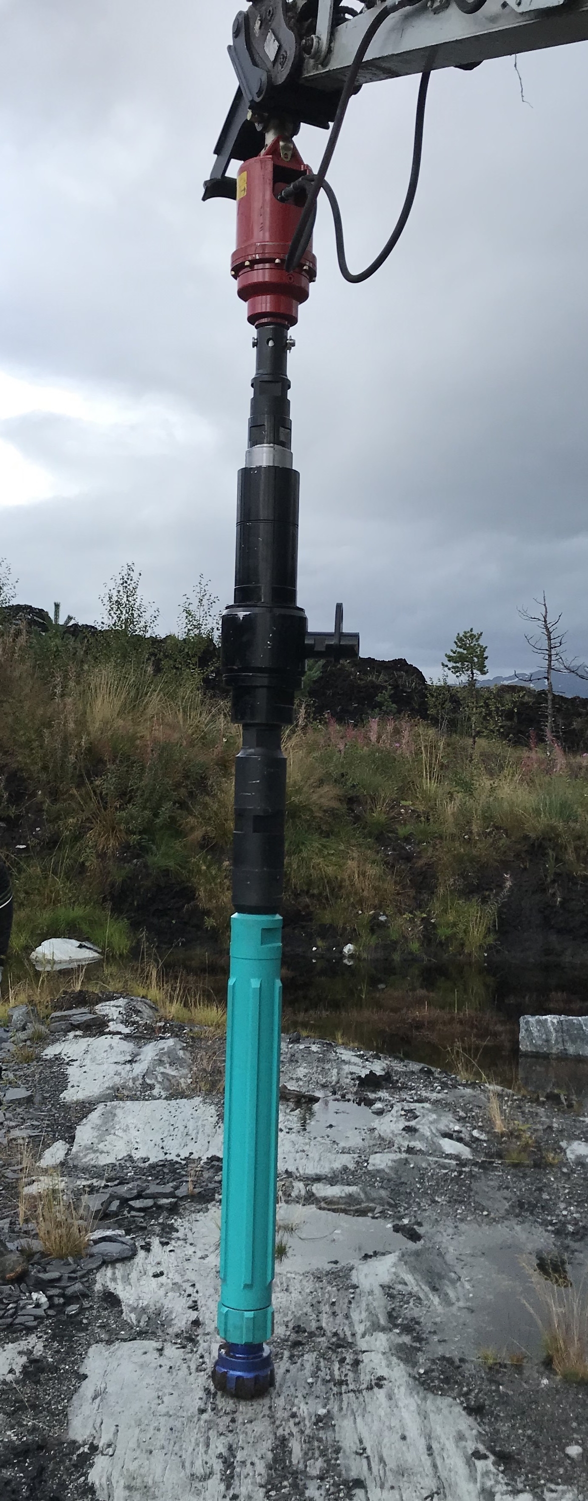 Pakke for 6" Power Pole Drilling | ABK-Qviller