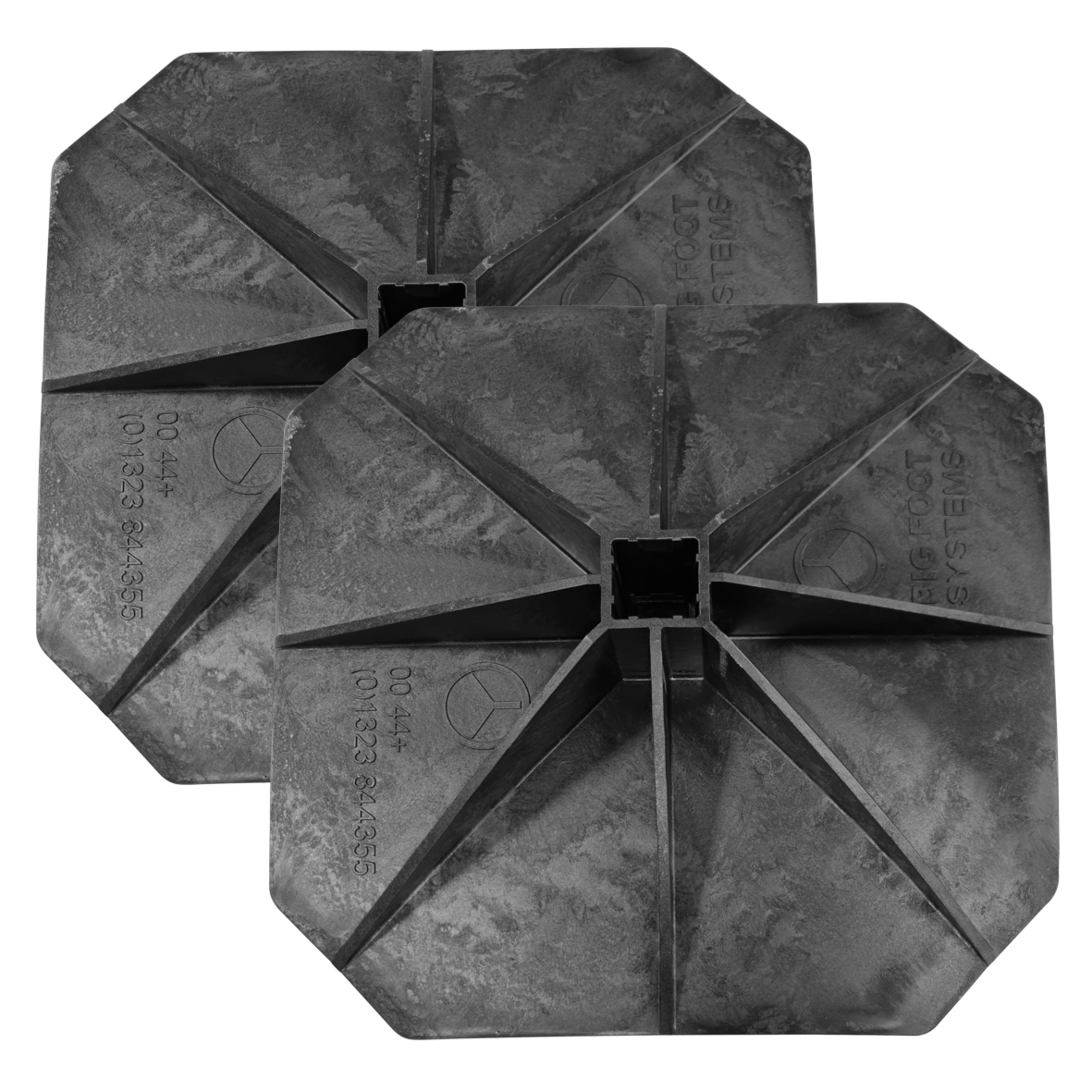 Big Foot Fot, sett á 2 stykk | ABK-Qviller